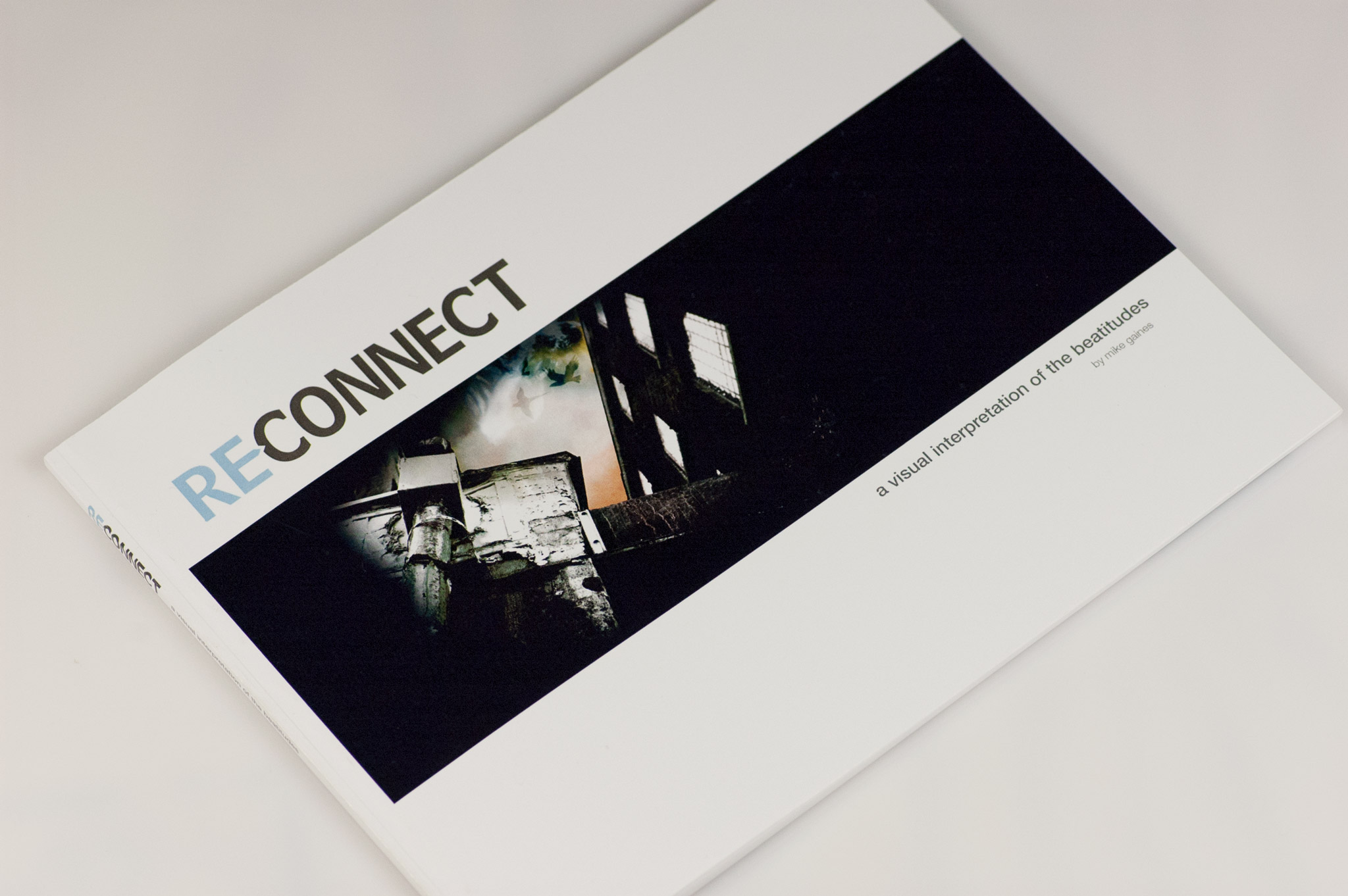 JonnyB | User Centric (UX) Designer | ReConnect Book Layout and Logo Design
