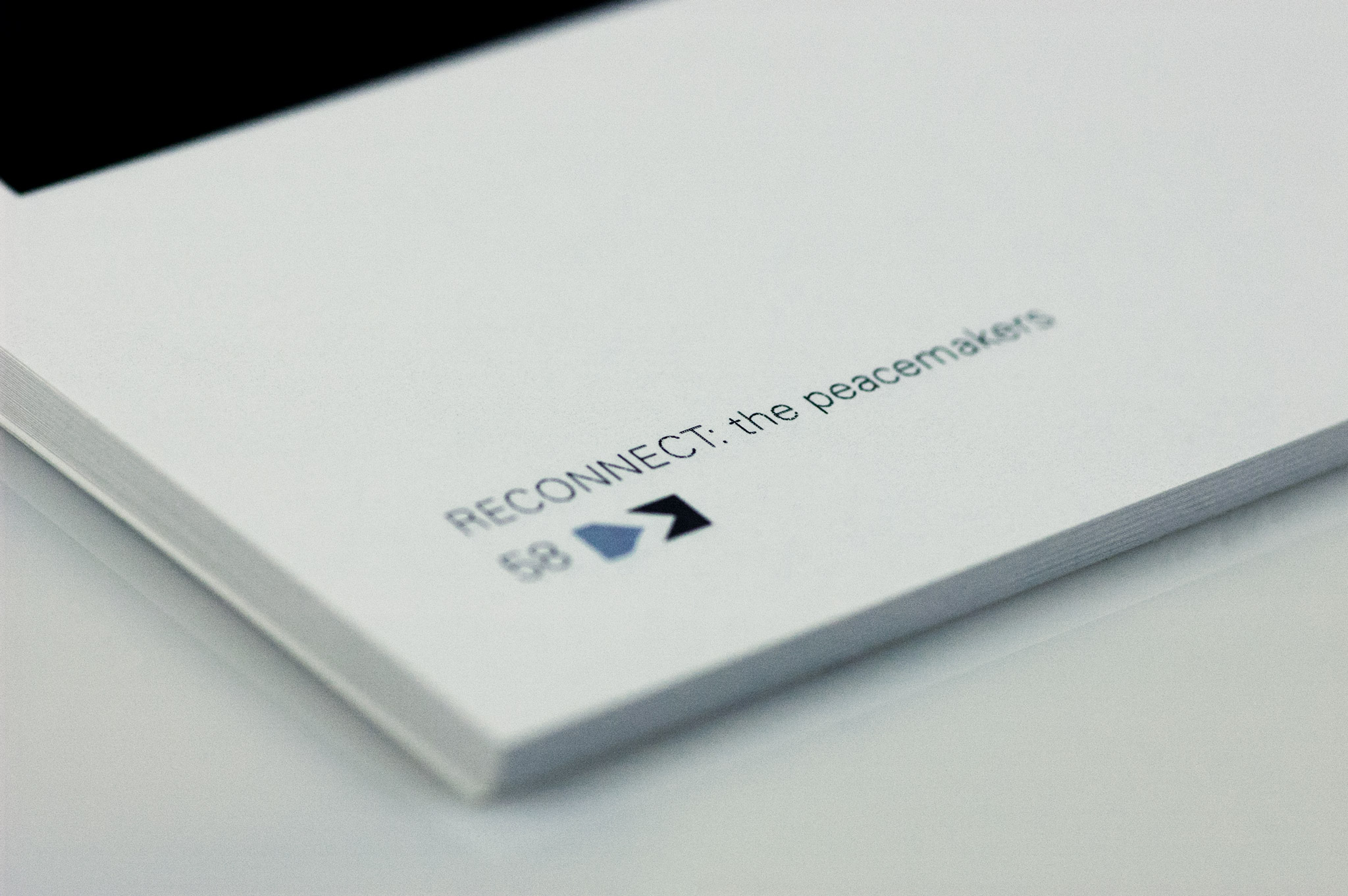 JonnyB | User Centric (UX) Designer | ReConnect Book Layout and Logo Design